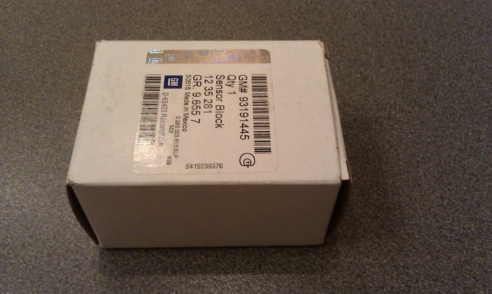 93191445 Датчик парковки GM | Запчасти на DRIVE2