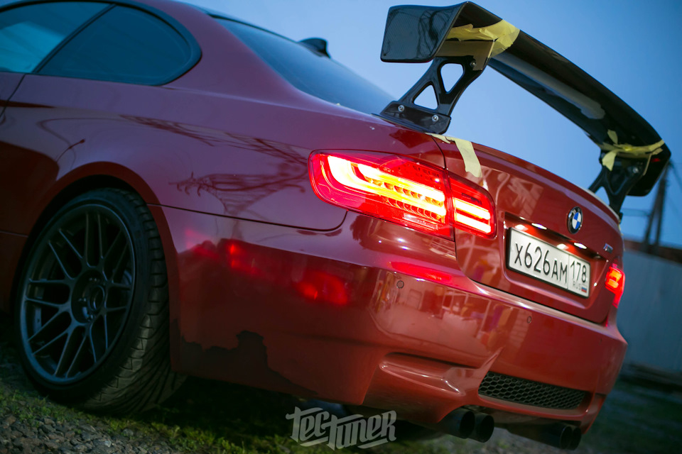 Тизер 1. Карбоновый спойлер Varis GT-Wing (Euro Edition) — BMW M3 Coupe ...
