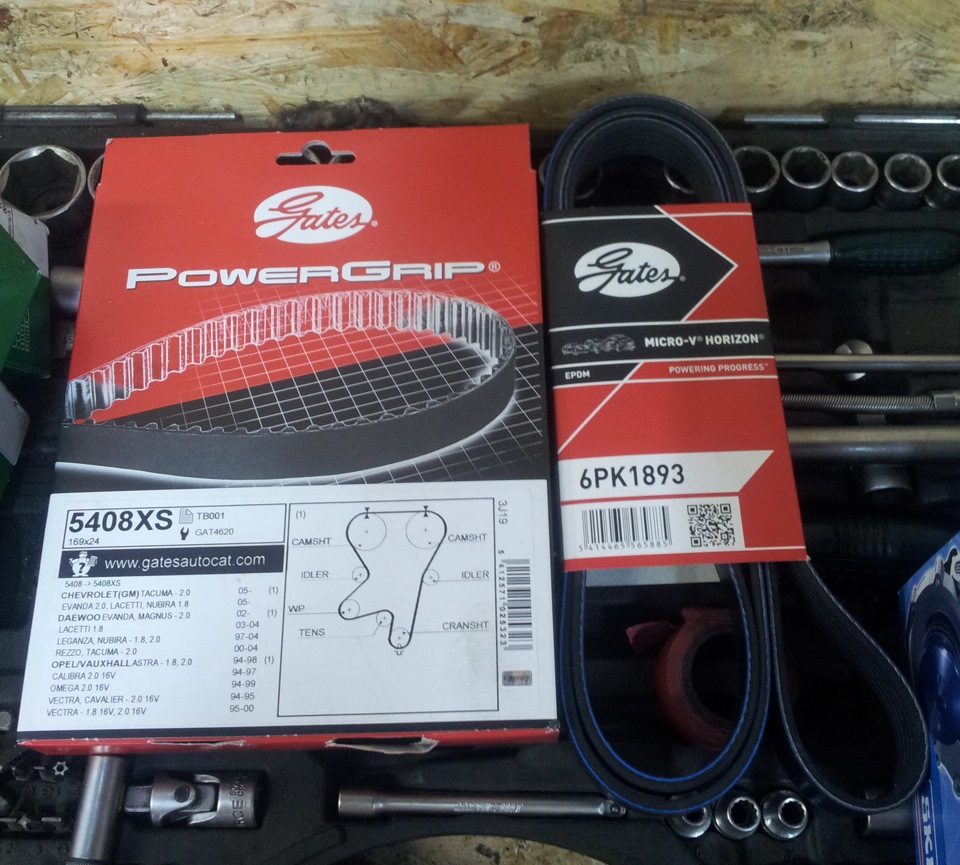 ТО 160. ГРМ. — Chevrolet Lacetti Sedan, 1,8 л, 2004 года | плановое ТО ...