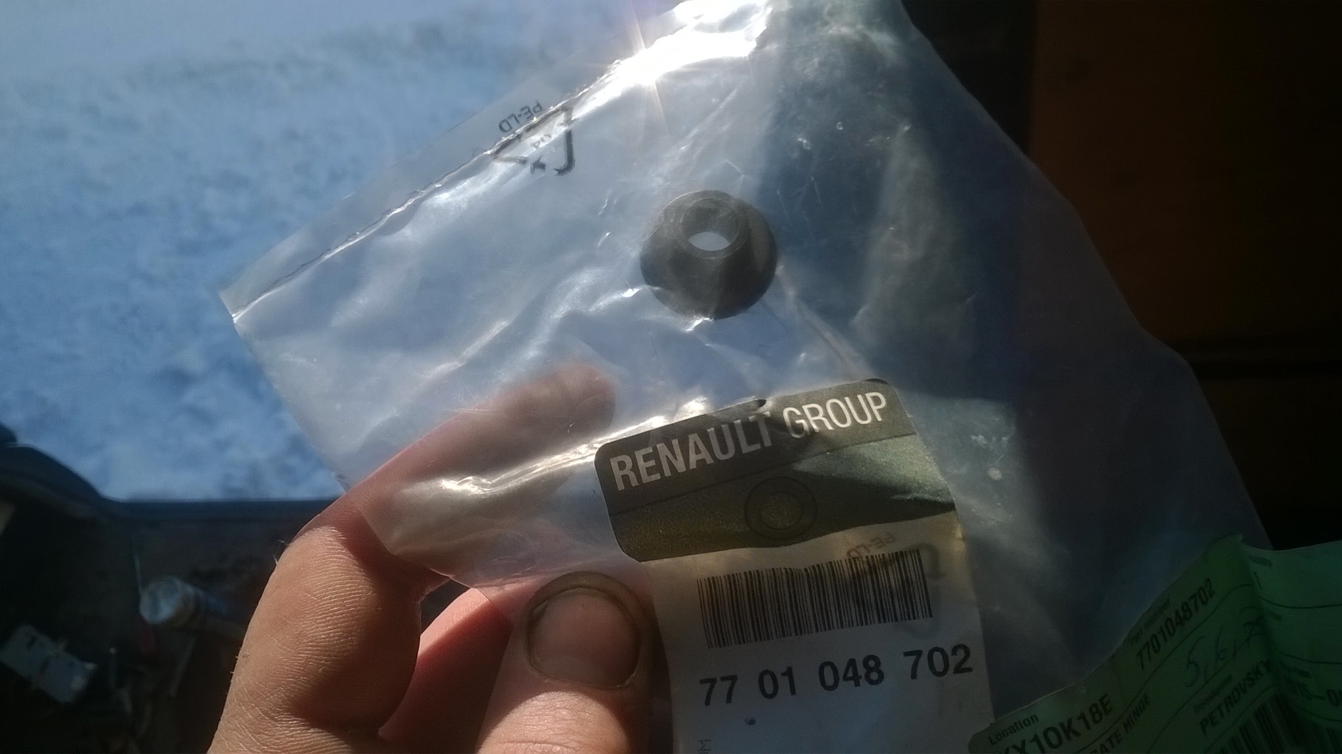 ролик сдвижной двери — Renault Master (3G), 2,5 л, 2010 года | своими ...