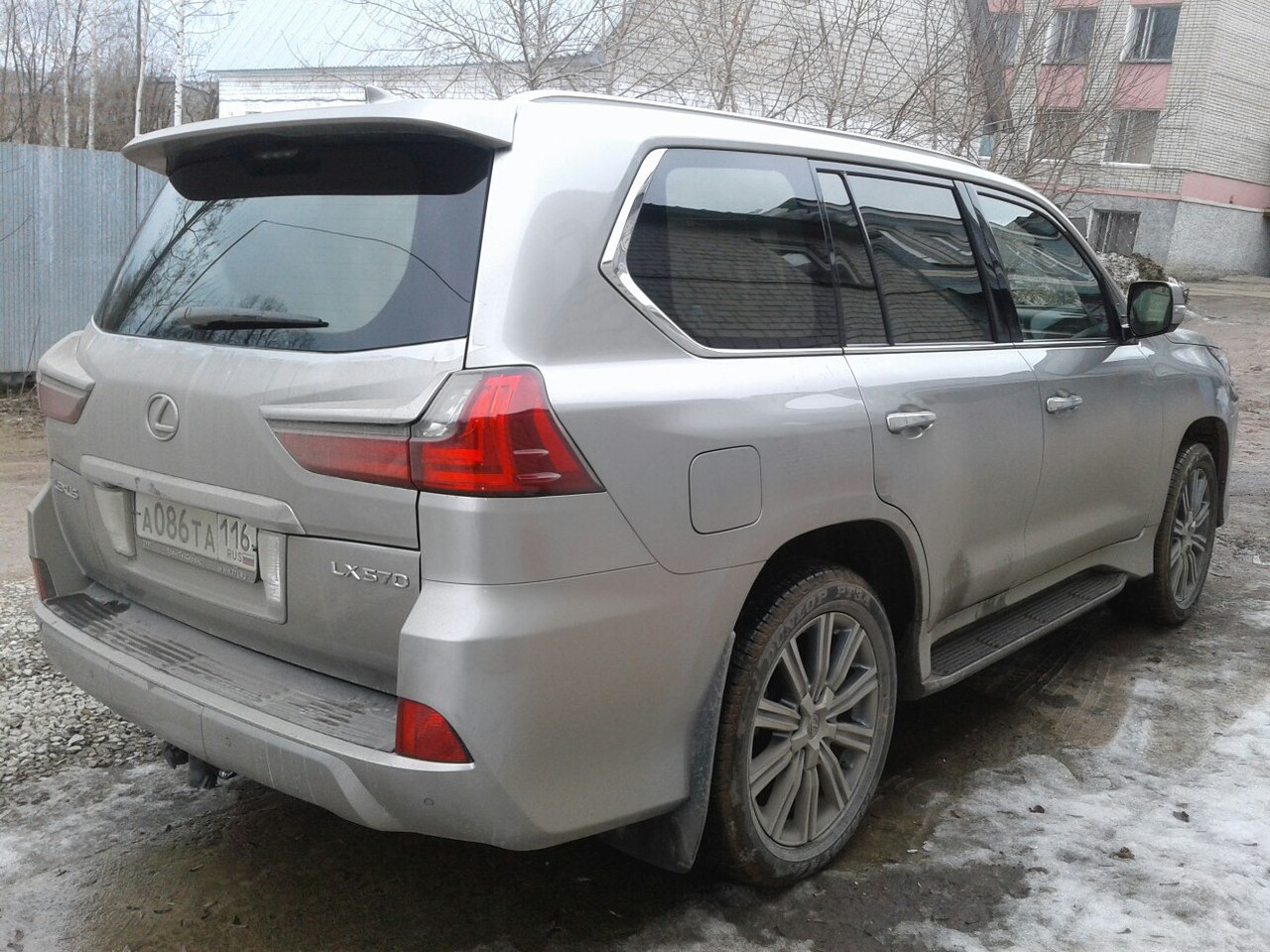 Тонирование Lexus LX 570 — Мегатон на DRIVE2
