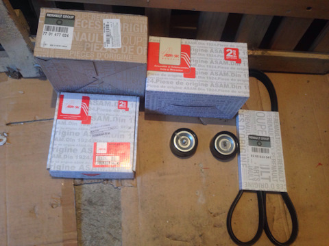 7701477024 Комп ремня грм 180см (зу RENAULT | Запчасти на DRIVE2