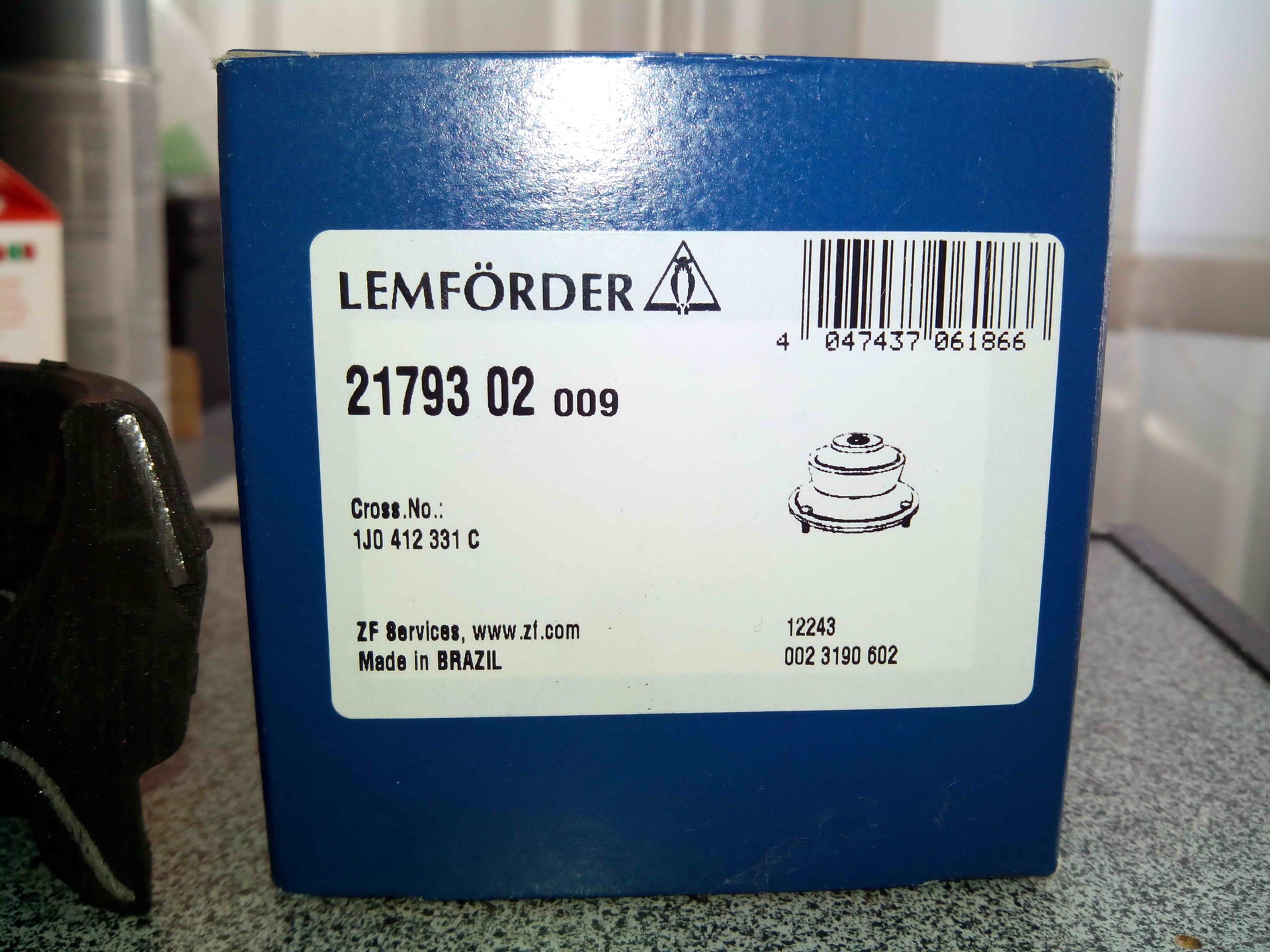 Якість опори Lemforder у порівнянні з оригіналом VAG — DRIVE2