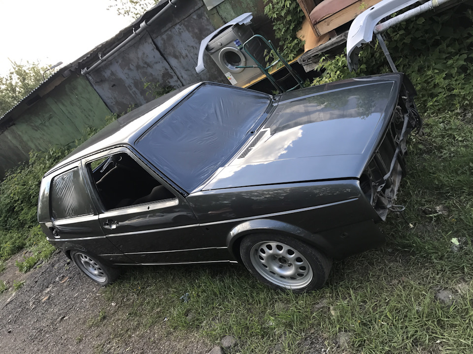 Покраска. LP7V — Volkswagen Golf GTI Mk2, 1,8 л, 1987 года | кузовной ...