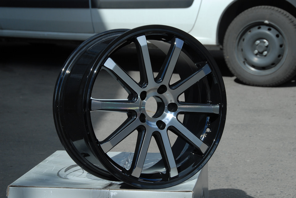 красивые литые диски Touchdown SLCC1 в размере R18 114.3x5 ET38 8.0J ...