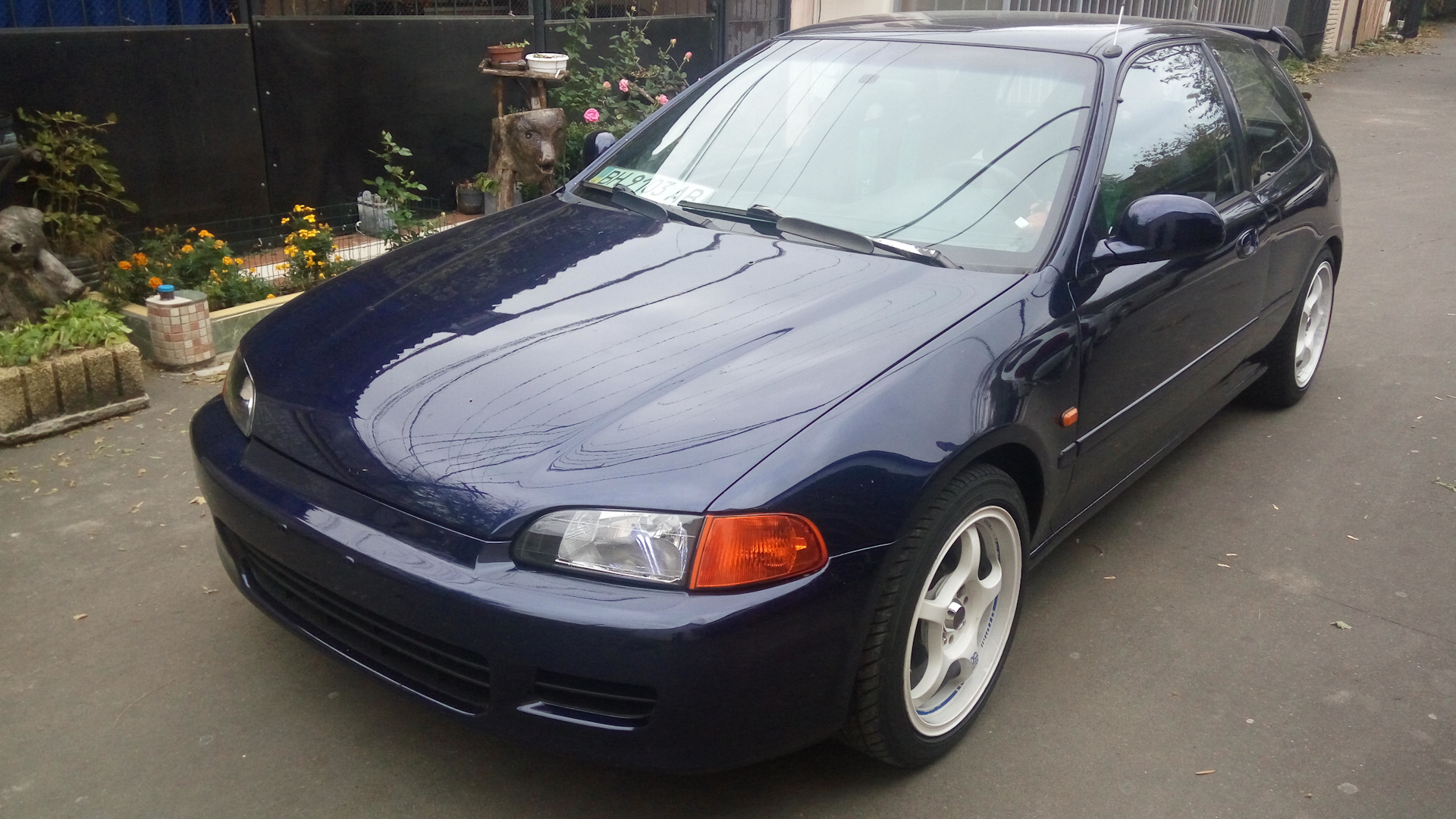 Honda Civic Hatchback (5G) 1.6 бензиновый 1995 | B16a2 + s80 spec lsd ...