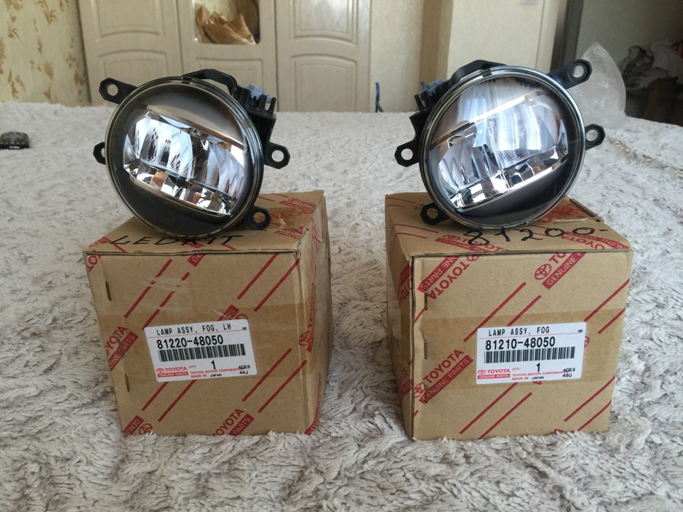 Lexus LED KIT. Или ПТФ от Лексус) — Toyota Corolla (160), 1,6 л, 2014 ...