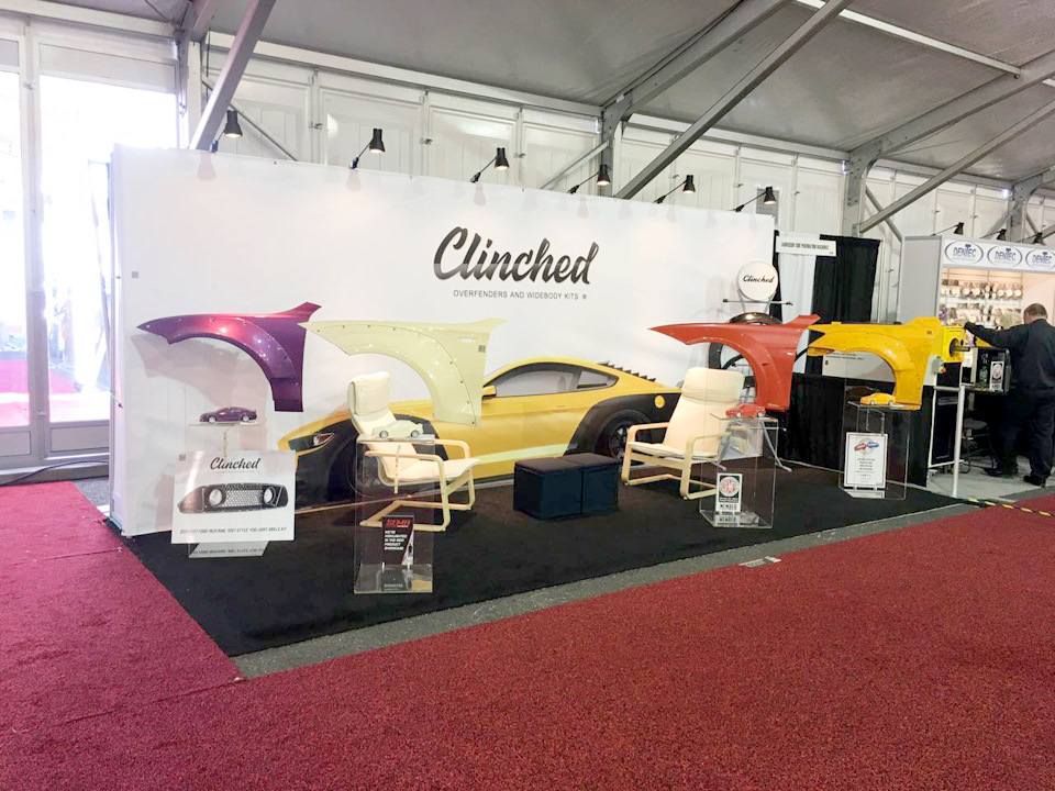 Наш стенд на SEMA Show 2017 — Clinched на DRIVE2