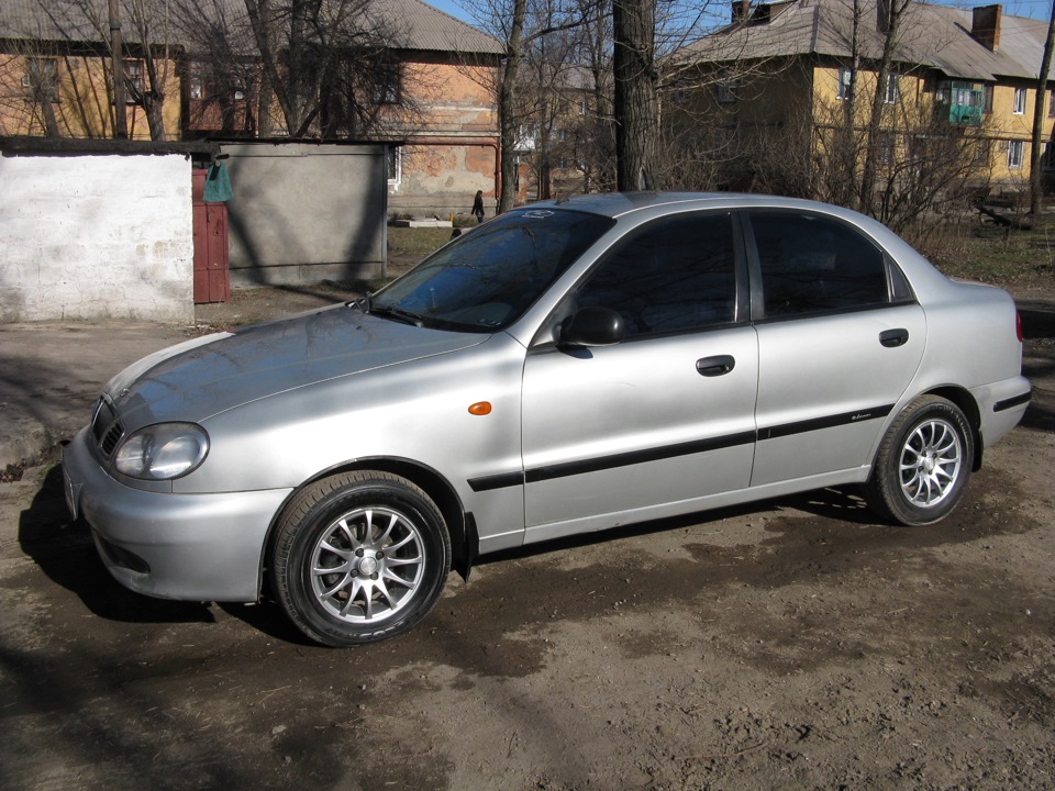 Летняя резина — Daewoo Lanos, 1,5 л, 2004 года | своими руками | DRIVE2