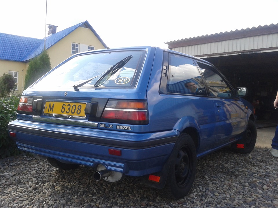 Фото как и обещал)) — Nissan Sunny (N13), 1,7 л, 1986 года | фотография ...