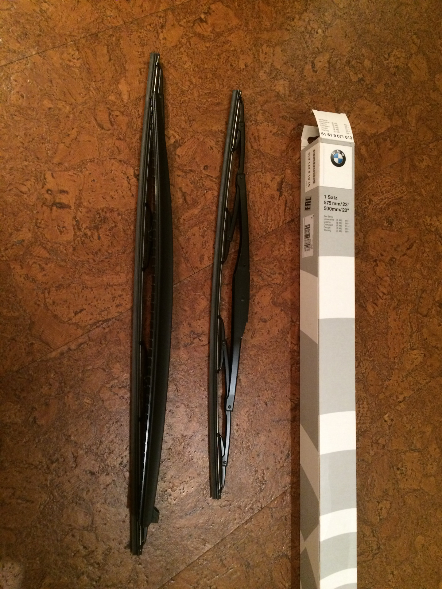 Щетки стеклоочестиля — BMW 3 series (E46), 2,2 л, 2004 года | запчасти ...