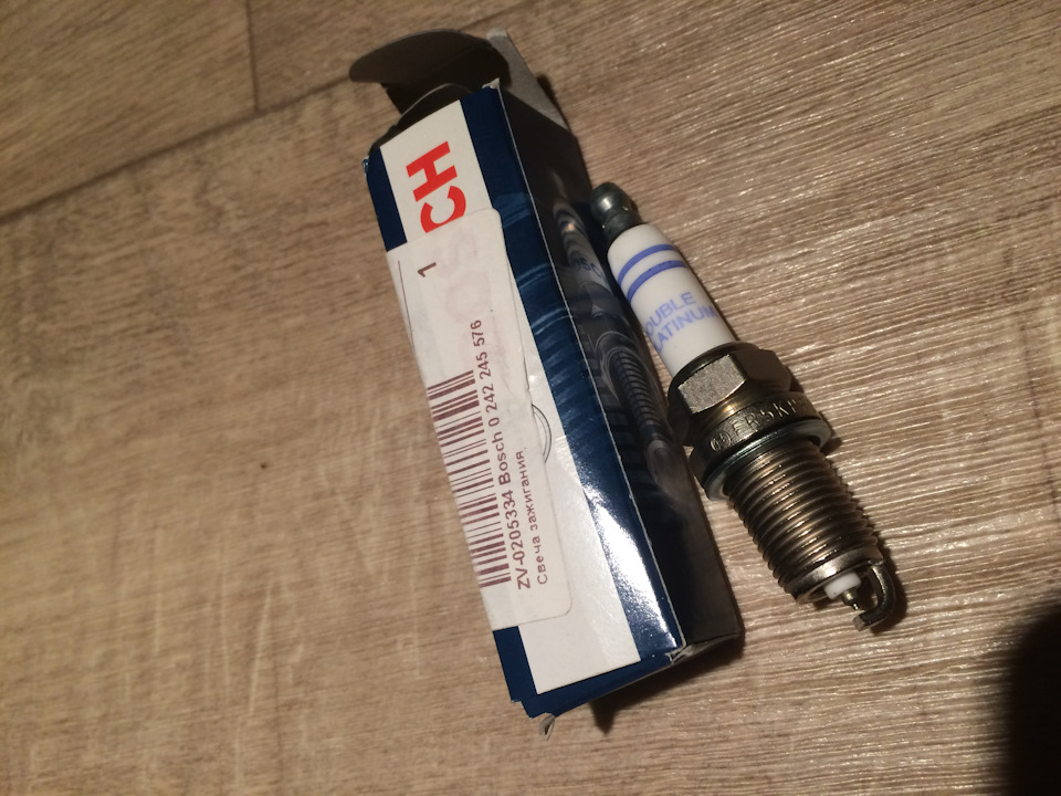 0242245576 Свеча зажигания BOSCH | Запчасти на DRIVE2