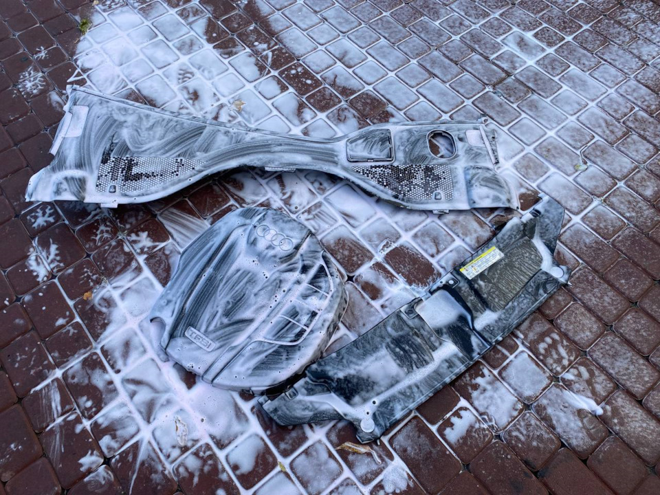 Запись о мелочах — Audi A6 (C7), 2 л, 2016 года | мойка | DRIVE2