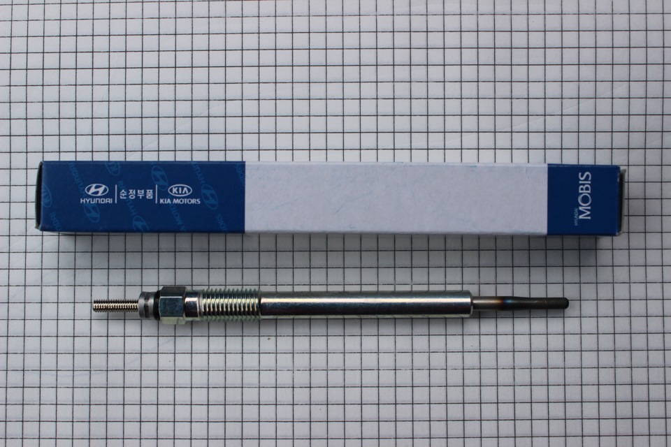 Свечи накаливания-замена. — Hyundai Santa Fe (2G), 2,2 л, 2010 года ...