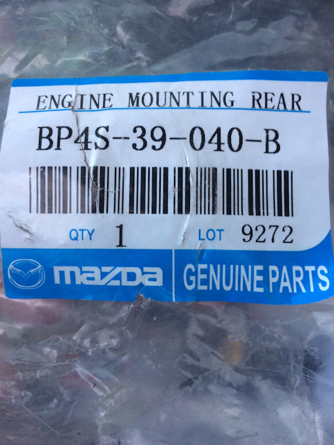 BP4S39040B Опора двс задняя Mazda | Запчасти на DRIVE2