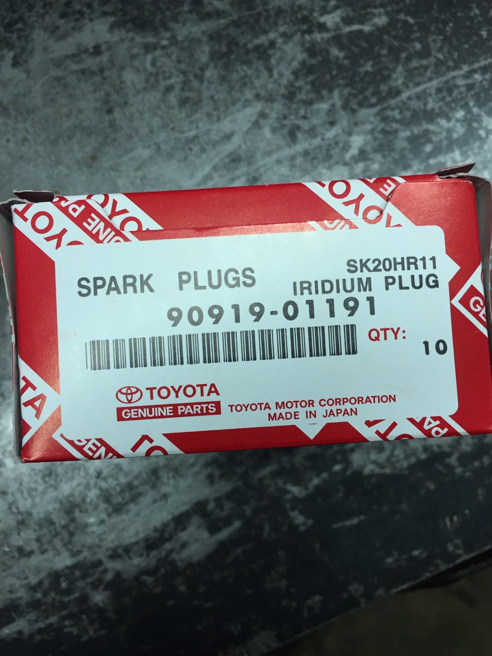 9091901191 Свеча зажигания TOYOTA LEXUS | Запчасти на DRIVE2