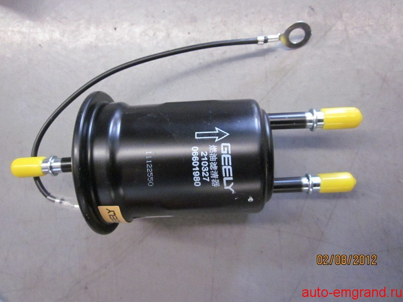 Эпопея с топливным фильтром — Geely Emgrand EC7 FE-1, 1,5 л, 2013 года ...