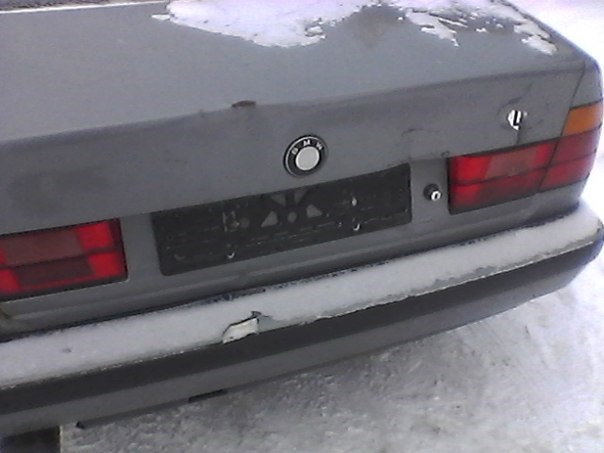 крышка багажника — BMW 5 series (E34), 2 л, 1991 года | кузовной ремонт ...