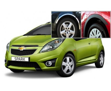 Накладки на арки Шевроле Спарк — Chevrolet Spark (M300), 1 л, 2013 года ...
