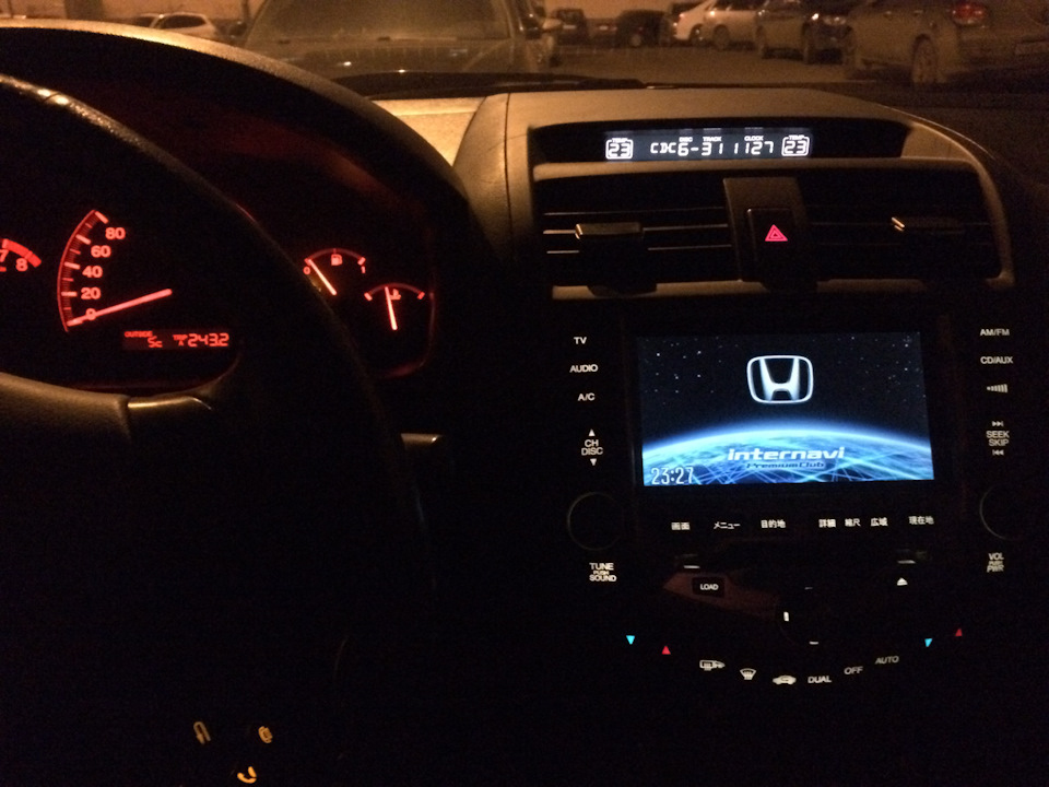 Honda InterNavi Premium Club — Honda Accord (7G), 2,4 л, 2005 года ...