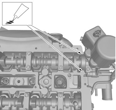 Техничка. Крышка клапанного механизма. Датчики положения ...