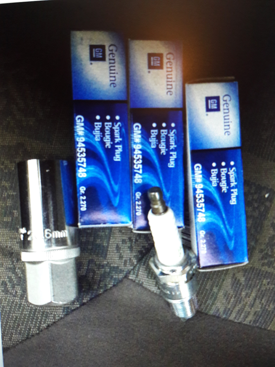 94535748 Свеча зажигания GM | Запчасти на DRIVE2