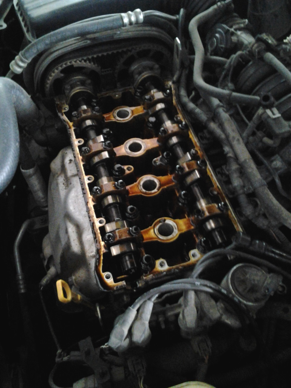 Замена прокладки и мойка двигателя — Chevrolet Lacetti 5D, 1,6 л, 2010 ...