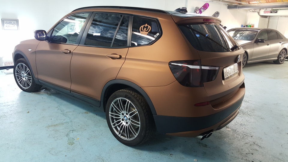 bmw x3 aztec bronze — IDWrap на DRIVE2