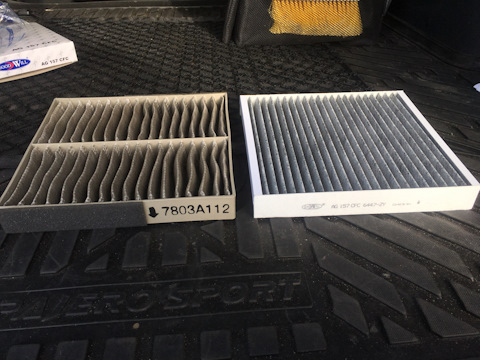 7803A112 Очиститель воздуха кондиционера в сборе Mitsubishi | Запчасти ...