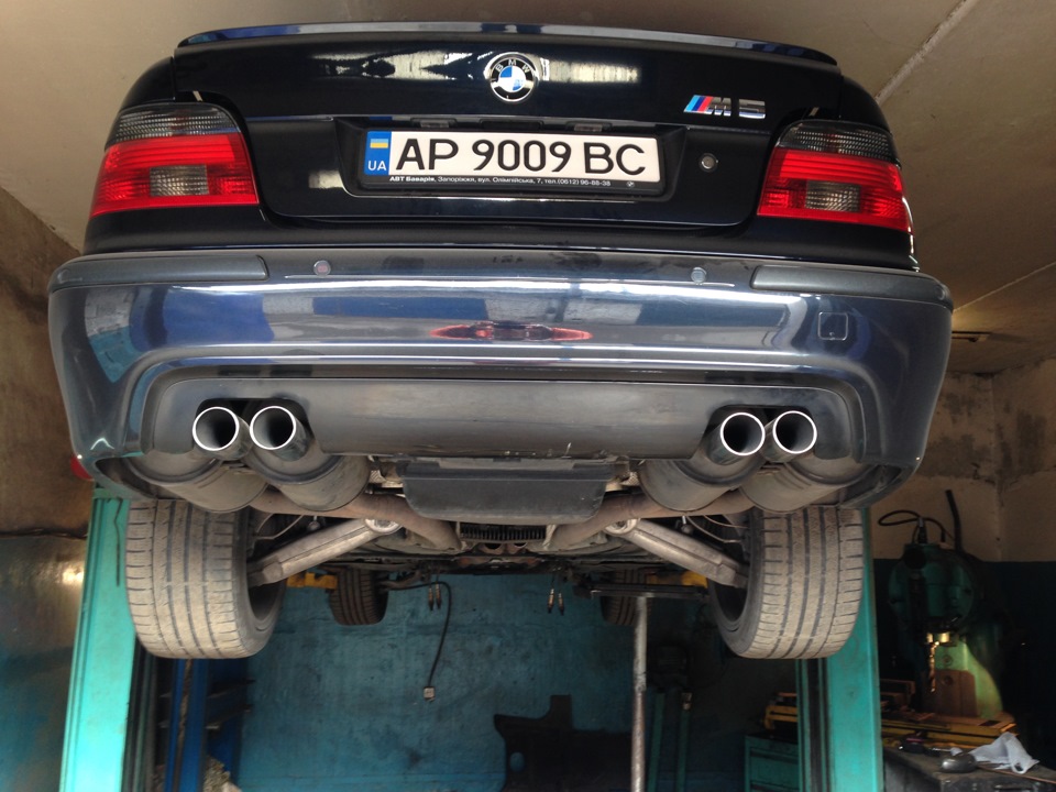 X-Pipe__= Bas))) — BMW M5 (E39), 4,9 л, 2000 года | тюнинг | DRIVE2