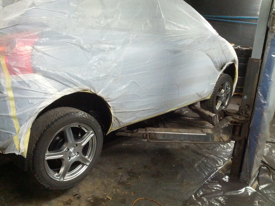 Антикоррозийная обработка+шумоизоляция Dinitrol 479 — Toyota Yaris (p2 ...