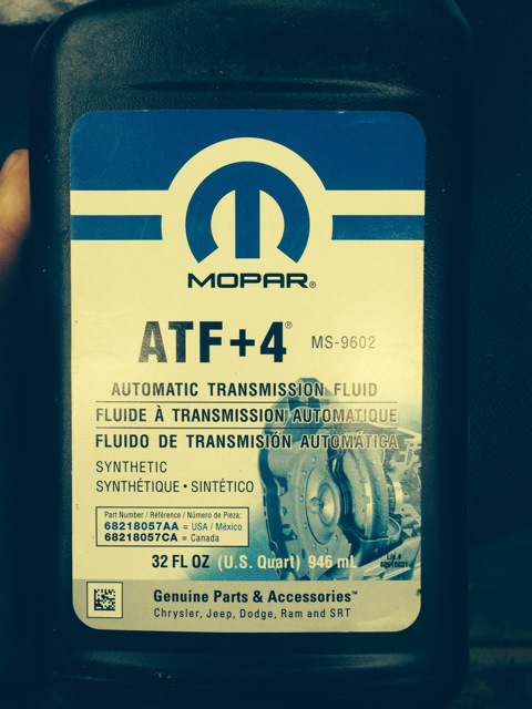 68218057AA ATF+4 (1л) Масло для АКПП CHRYSLER | Запчасти на DRIVE2