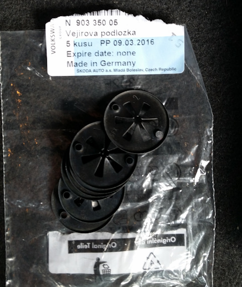 N90796501 Клипса пластиковая VAG | Запчасти на DRIVE2