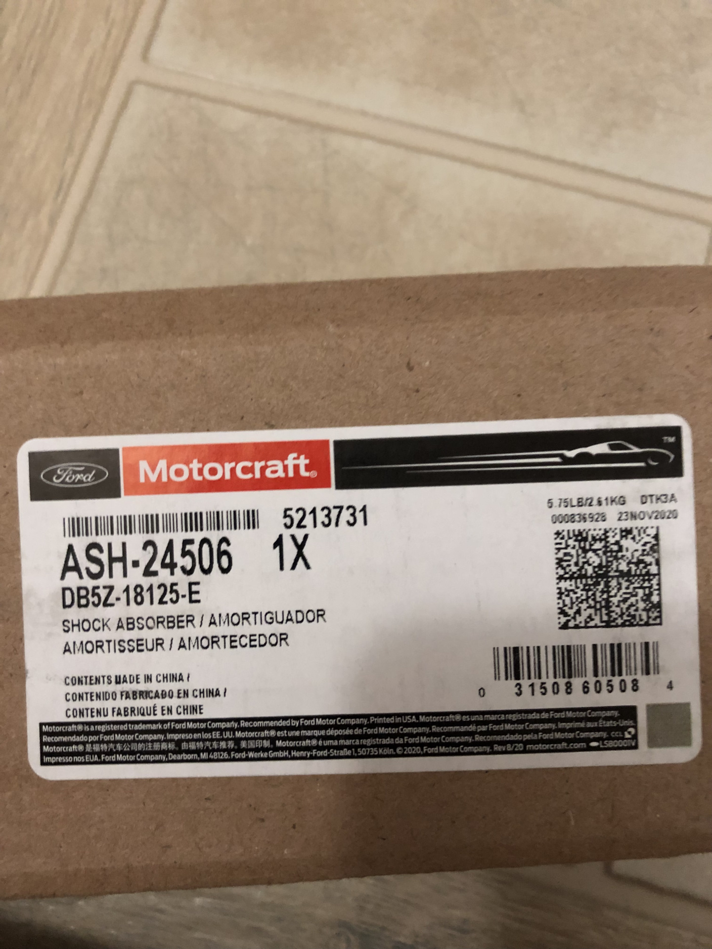 Амортизаторы Bilstein B6 передние и задние Ford — Ford Explorer (5G), 3 ...