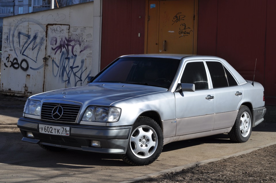 Поставил летние колеса Evolution II, ну и помыл Ская. — Mercedes-Benz E ...