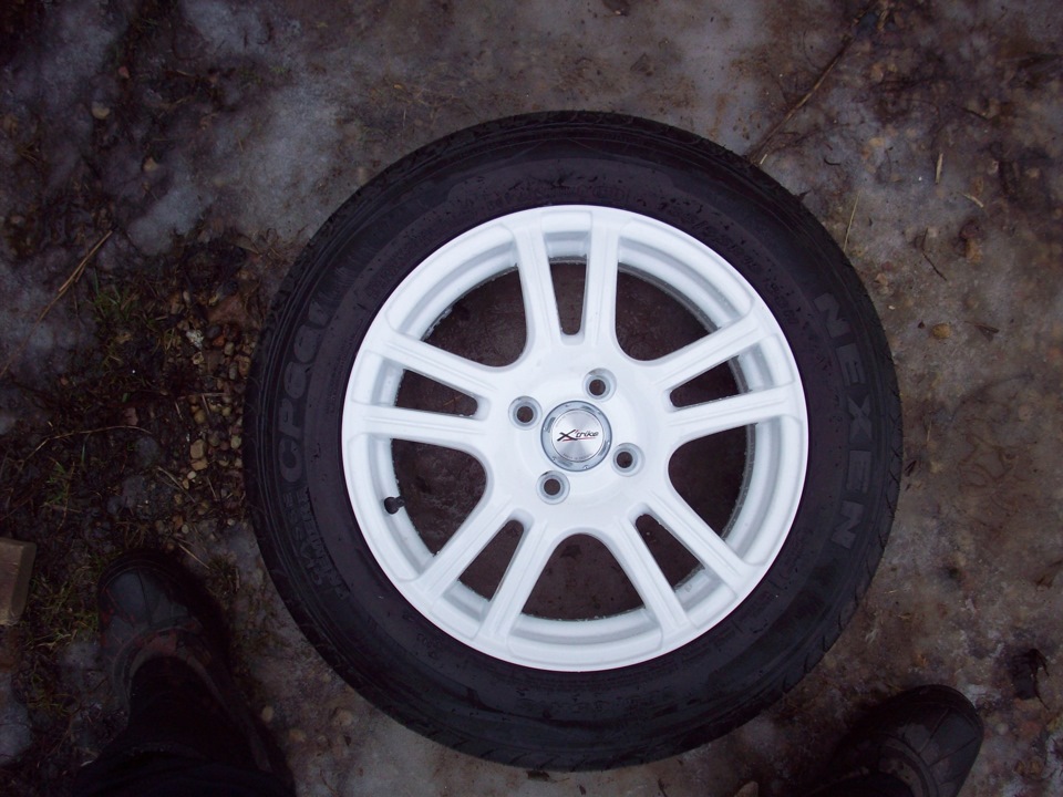 Xtrike X-105 — KIA Rio (3G), 1,4 л, 2014 года | колёсные диски | DRIVE2