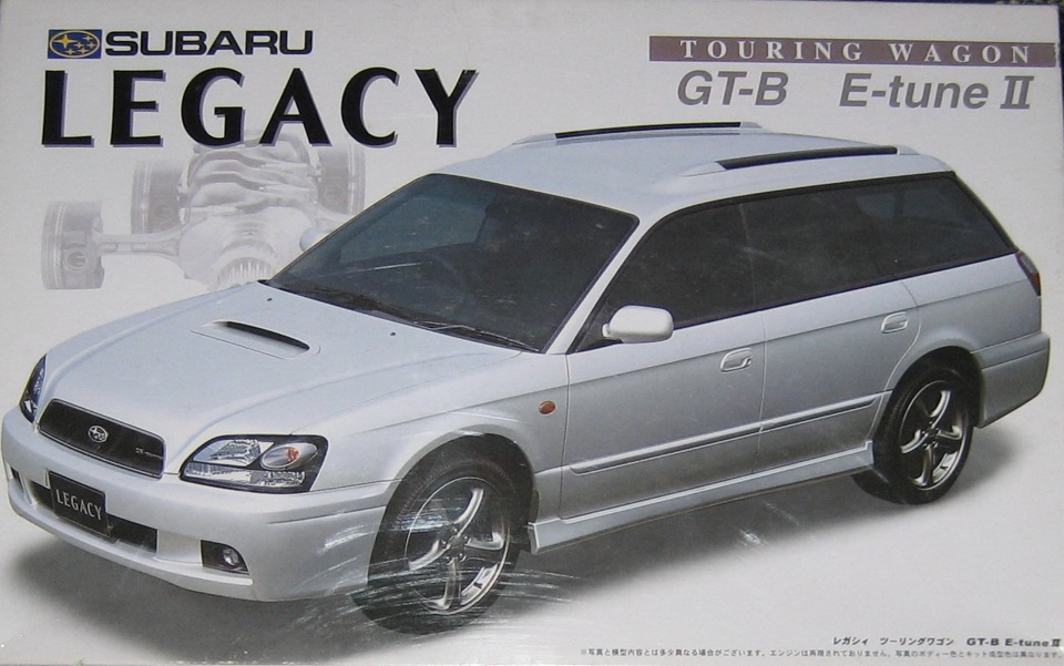 Fujimi Subaru Legacy Touring Wagon GT-B E-tune II 1:24 — DRIVE2