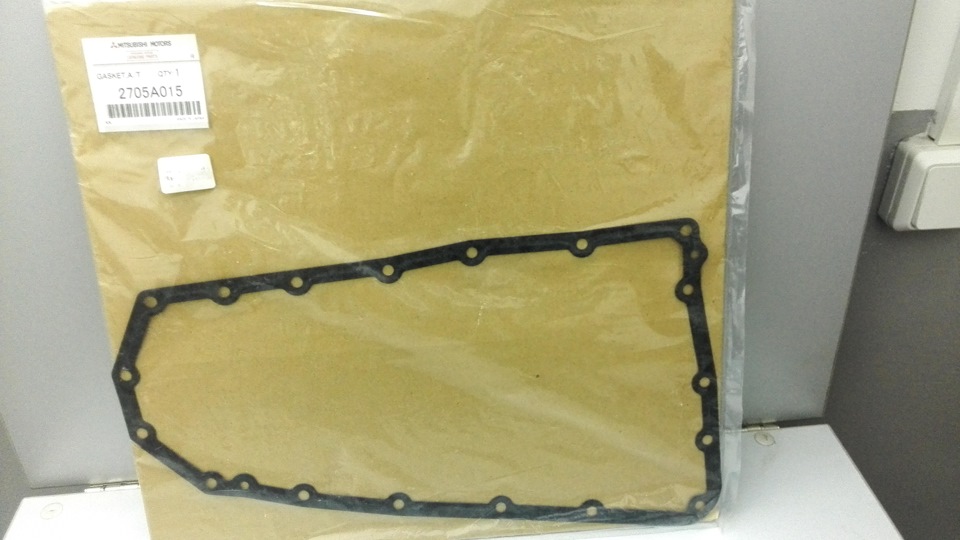 2705A015 Прокладка поддона АКПП (CVT) PSA 4007, 4008, C-Crosser 2.4i ...