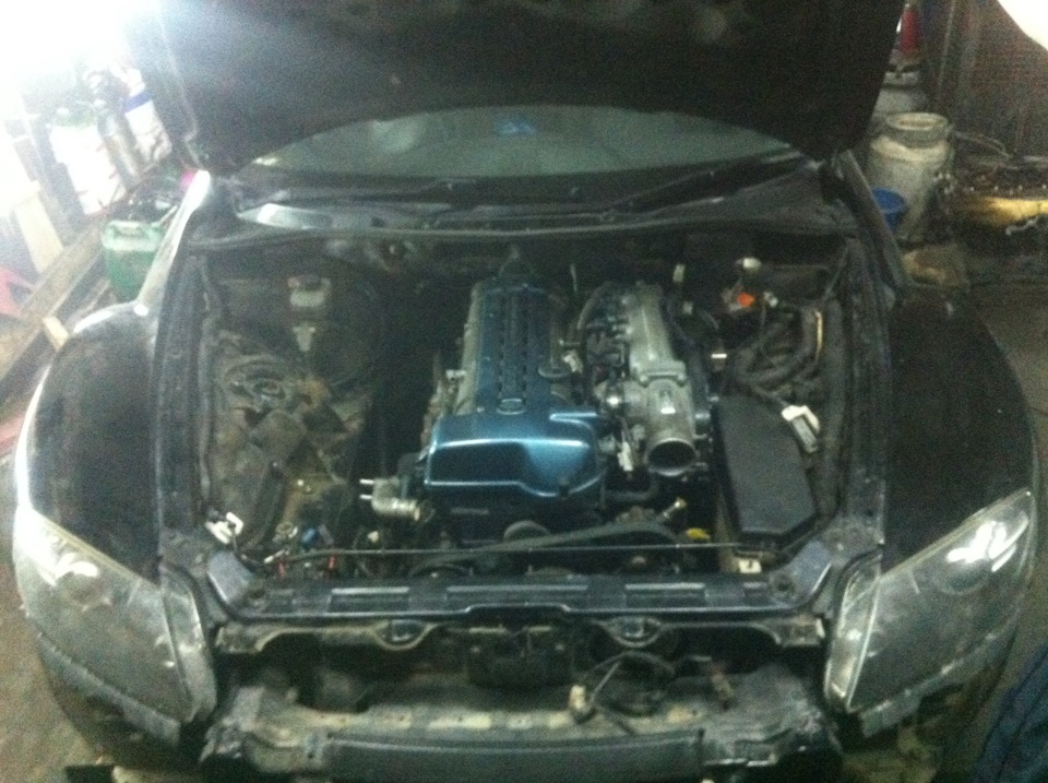 Этап 3. установка 2JZ-GTE и трансмиссии — Mazda RX-8, 3 л, 2005 года ...