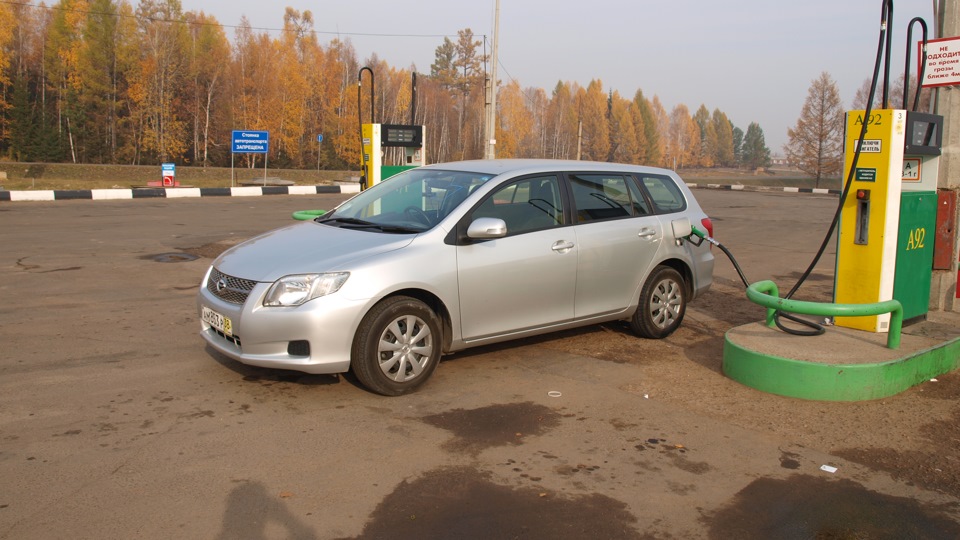 Toyota Corolla Fielder (E130) 1.5 бензиновый 2008 | NZE-141 на DRIVE2