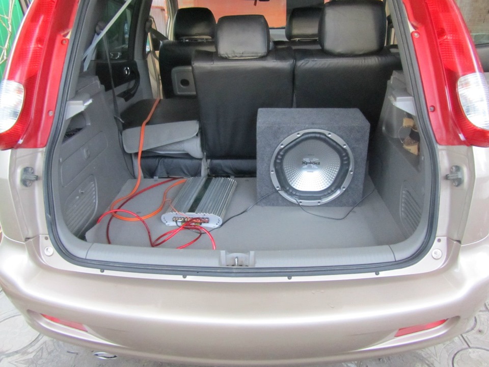 Сабвуфер — Chevrolet Rezzo, 1,6 л, 2007 года | автозвук | DRIVE2
