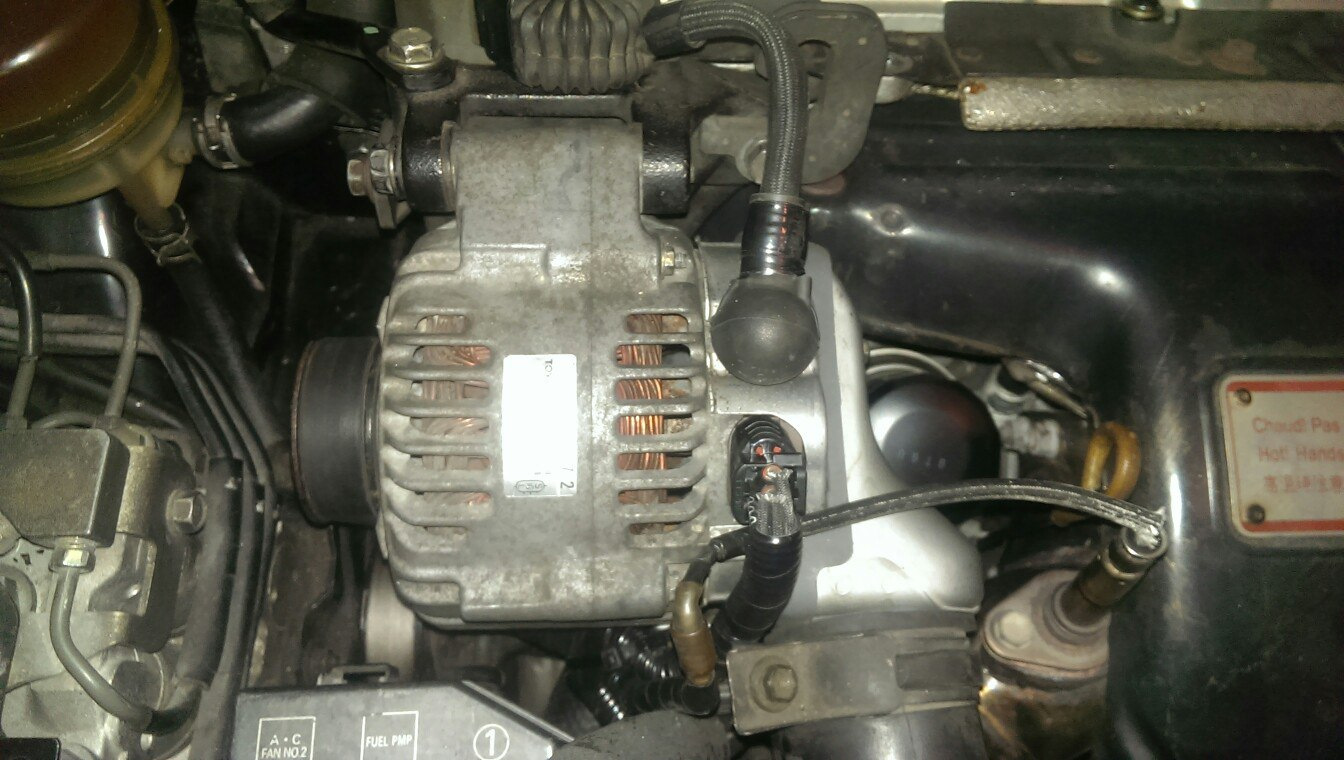 Генератор АП до 100 АЧ :) — Toyota Celica (180), 2,1 л, 1991 года ...