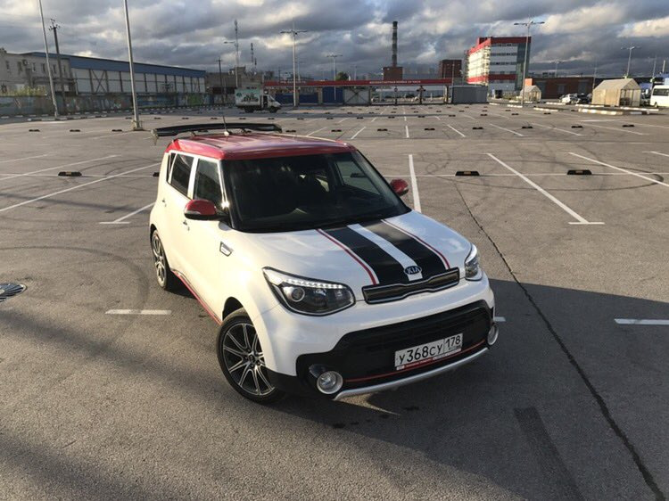 Антикрыло на Kia Soul — DRIVE2