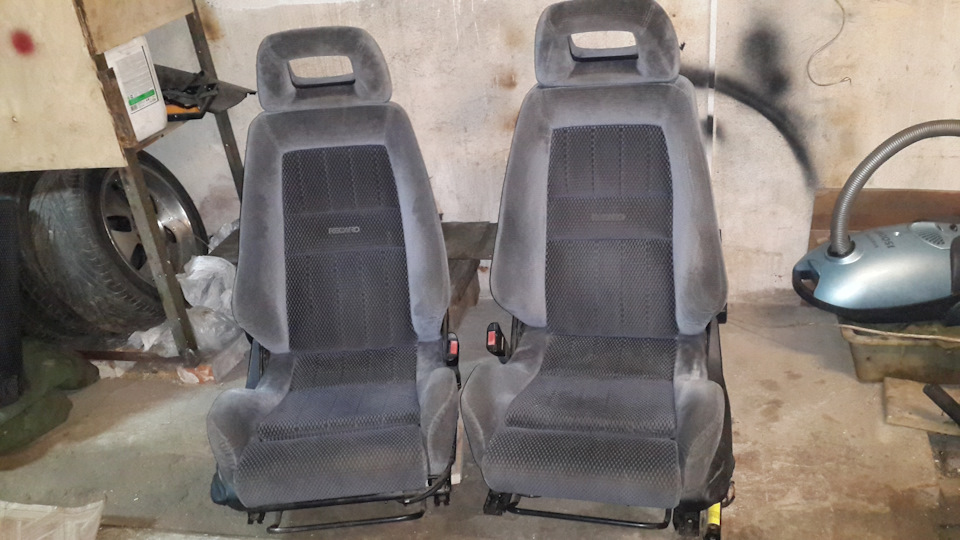 =RECARO= — Volkswagen Golf Mk2, 2 л, 1987 года | тюнинг | DRIVE2