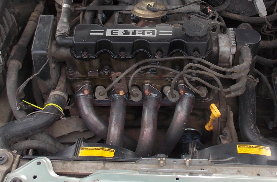 Паук 4-2-1 и выхлопная система CSM — Chevrolet Lanos, 1,5 л, 2006 года ...