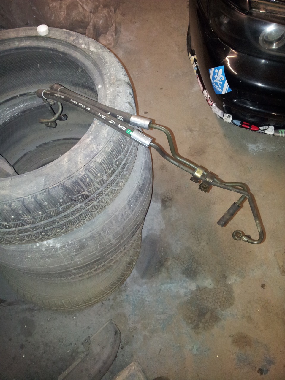 Эпопея с трубками ГУРа продолжается!))) — Subaru Impreza (GC/GF), 3 л ...