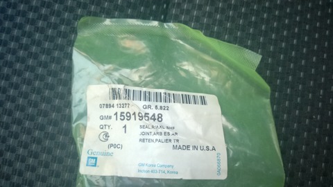 15919548 Сальник привода 34.5X55.2X4.2X15.5 GM | Запчасти на DRIVE2