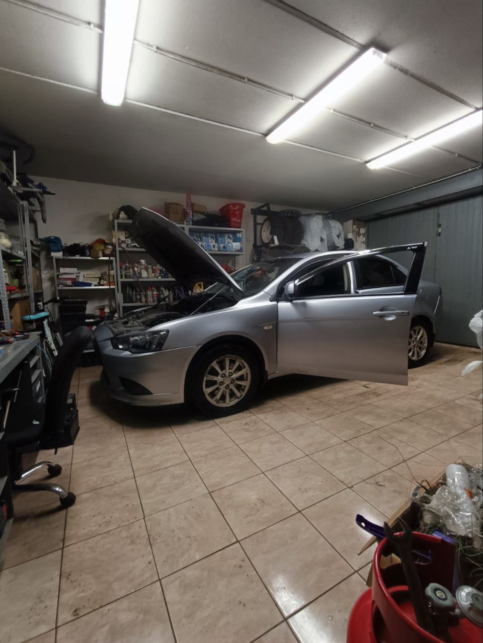 Сигнализация Starline A93 с автозапуском — Mitsubishi Lancer X, 2,4 л ...
