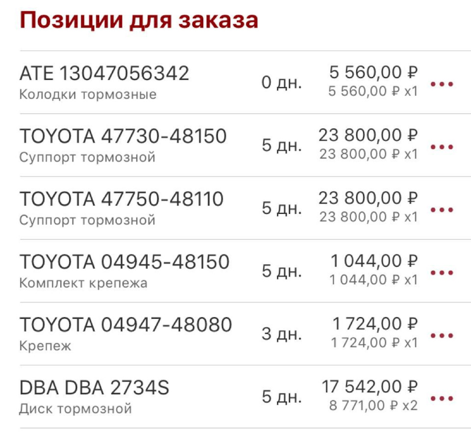 Передние суппорта Хайлендера. Проблемка… — Toyota Camry (XV50), 3,5 л ...