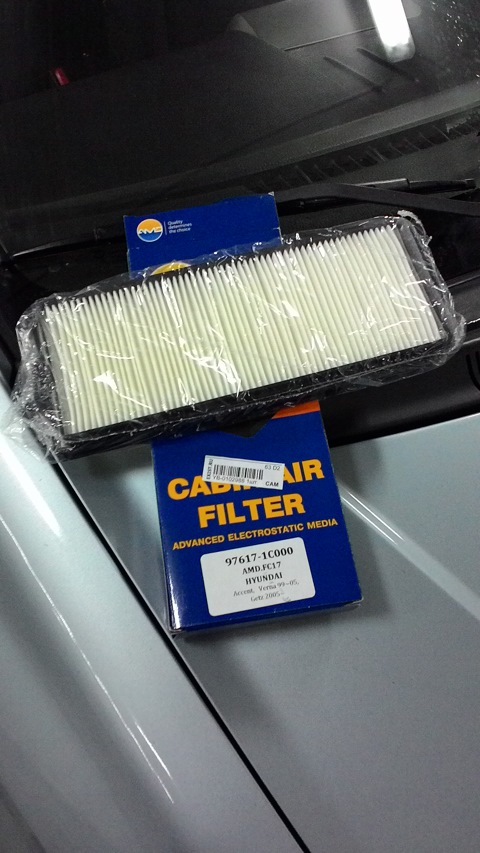 976171C000 Фильтр салона (new) KIA HYUNDAI | Запчасти на DRIVE2